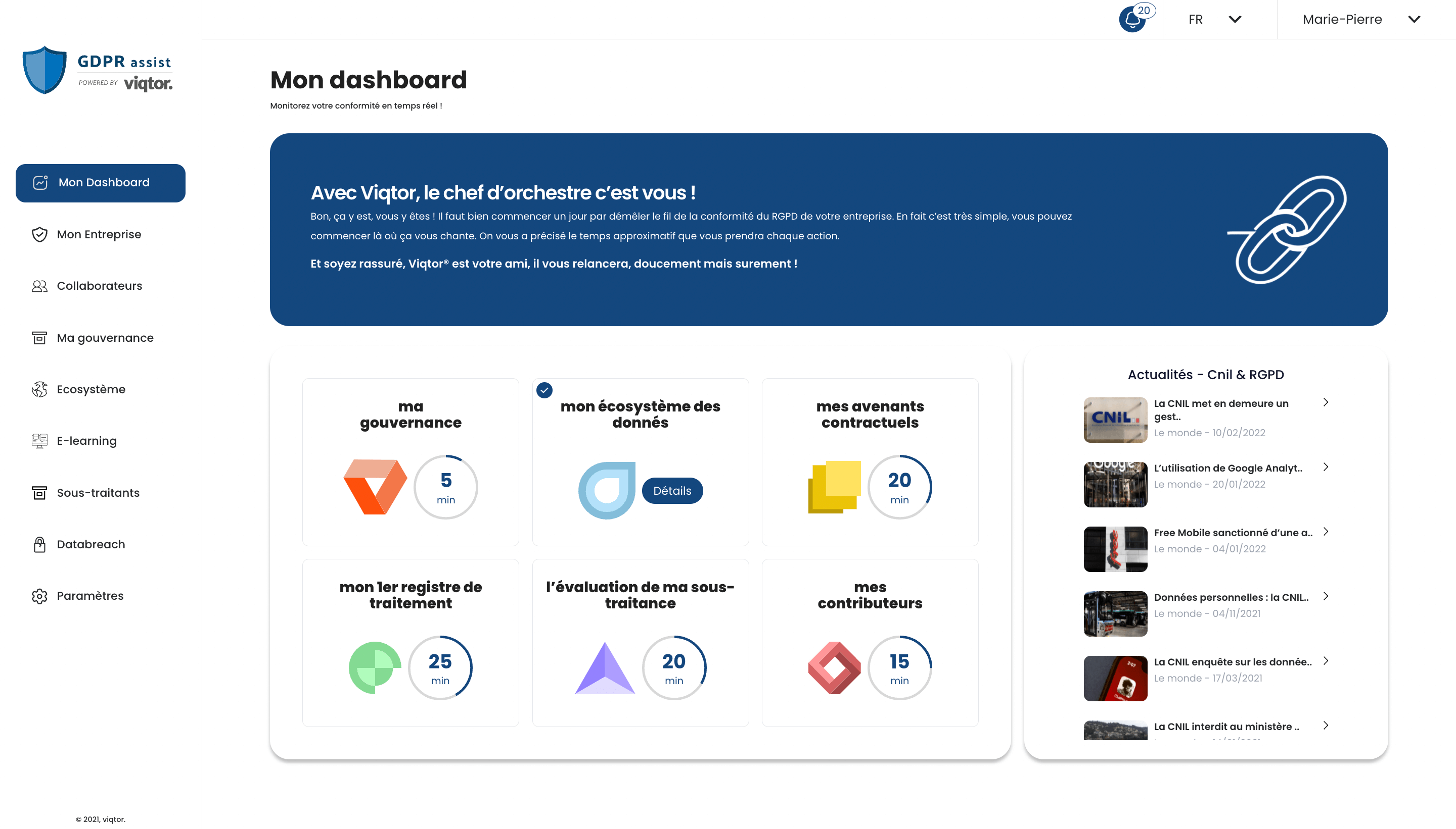 Guide sur l’audit de conformité RGPD - Viqtor